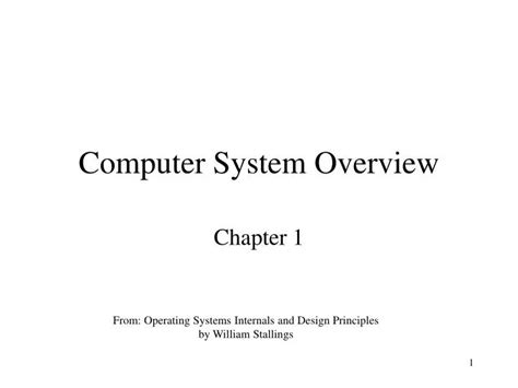 Ppt Computer System Overview Powerpoint Presentation Free Download
