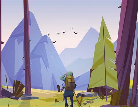 Parallax Effect Prototype Behance