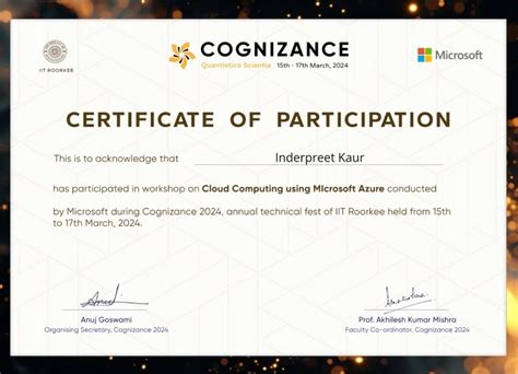Inderpreet Kaur On Linkedin Im Thrilled To Announce That I Just Completed The Workshop On Cloud…