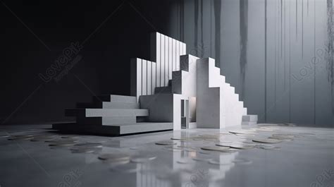 미니멀리스트 3d 개념 콘크리트 판자 배경에 대한 자산 투자 및 주택 미니멀리스트 3d 개념 콘크리트 판자 배경에 대한 자산 투자 및 주택 사진 미니멀리스트 3d