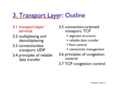 SOLUTION Computer Network Transport Layer Ppt Studypool