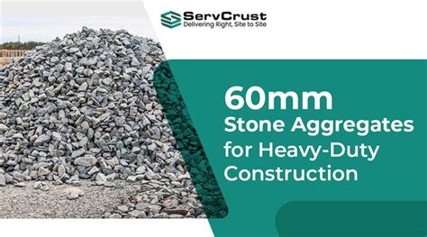 60mm Crushed Stone Aggregates Archives Servcrust
