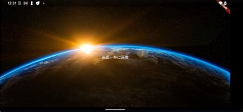 【flutter】画面一杯に背景画像を表示する│flutter Salon