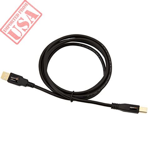 AmazonBasics USB 2 0 Cable A Male To B Male 6 Feet 1 8 Meters