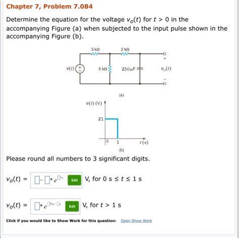 Solved Chapter 7 Problem 7 084 Determine The Equation For Chegg Com