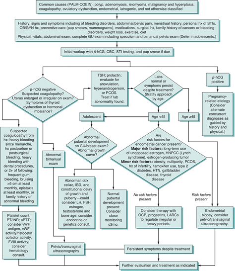 Abnormal Uterine Bleeding Algorithm 2017