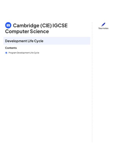 Topic 71 Program Development Life Cycle Pdf Computer Program