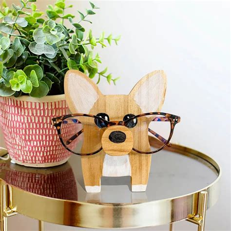 Corgi Glasses Stand Quirky And Cute Eyewear Organizer Kore Kawaii
