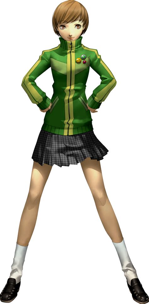Soejima Shigenori Satonaka Chie Persona Persona 4 Absurdres Highres Official Art