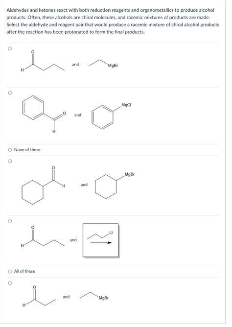 Solved Aldehydes and ketones react with both reduction | Chegg.com