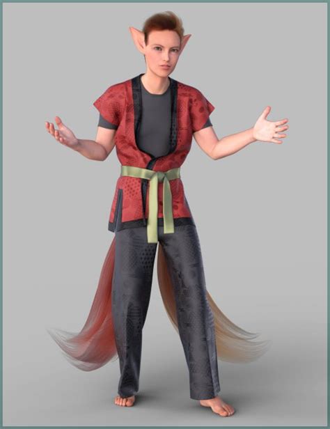 Kitsune Pose Bundle For Genesis 81 3d Models For Daz Studio And Poser