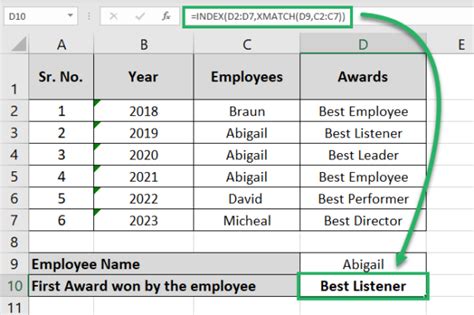 How To Use The Xmatch Function In Excel Step By Step 2023