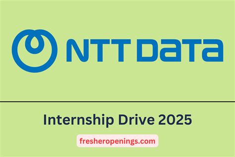Ntt Data Internship 2025 Hiring Freshers As Trainee Engineer