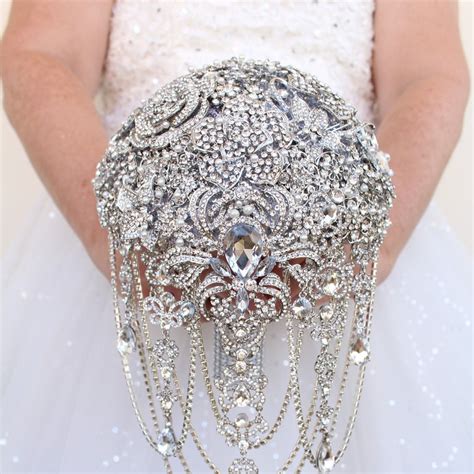 Brooch Wedding Bouquet Etsy