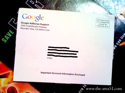 All Types Of Info Google Adsense Address Verification PIN