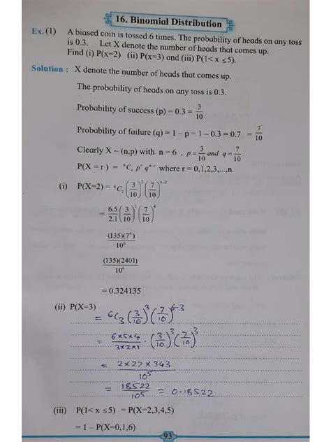 Binomial Distribution Pdf