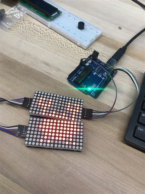 16 X 16 Led Matrix Animation Limitations Using Max7129 And Ledcontrol