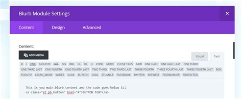 Build A Divi Blurb Module Button On Hover Step By Step Tutorial