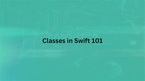 Classes In Swift 101 Heres What You Need To Know By Ijeoma Nelson Iosplaybook Nov 2024