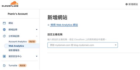 Ga4 替代方案：隱私權與效能優先的 Cloudflare Web Analytics