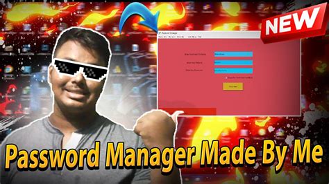 [password Manager] Made With Python Best Password Manger I Made Youtube