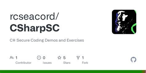GitHub Rcseacord CSharpSC C Secure Coding Demos And Exercises