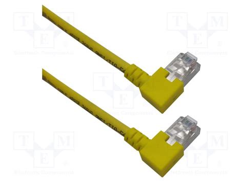 102793 Mci Patch Cord Futp Cat 6 Rj45 Left Angled Plugboth Sides Cu Mci 102793 Tme