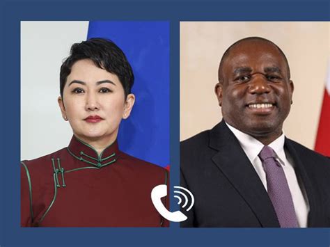 ИБУИНХУ ын Гадаад хэрэг хамтын нөхөрлөл хөгжлийн сайд Дэвид Ламмитай