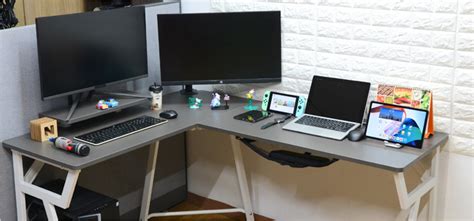 다양한 작업 가능한 1인용 컴퓨터 책상 라베스토 멀티데스크r 1500 노트포럼