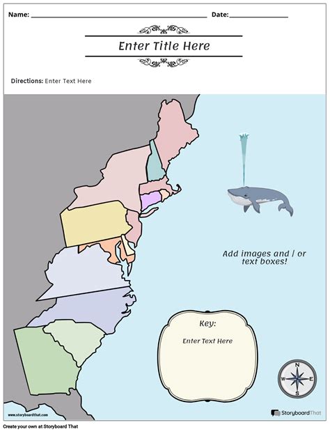 Cor Do Mapa De 13 Colônias Storyboard Por Pt Examples