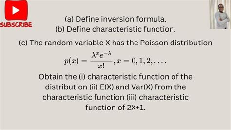 emmanuel jesuyon dansu on linkedin 5 the characteristic function of a