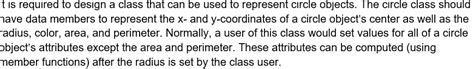 Solved It Is Required To Design A Class That Can Be Used To
