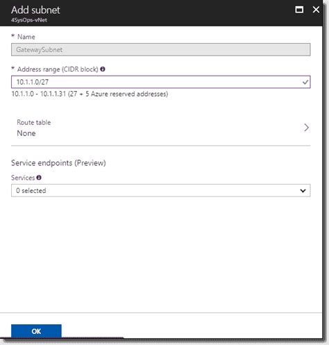 Azure Site To Site Vpn Connection—part 1 Create The Virtual Network 4sysops