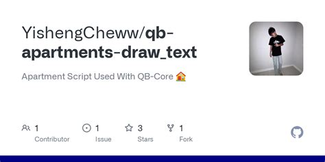 Github Yishengcheww Qb Apartments Draw Text Apartment Script Used With Qb Core