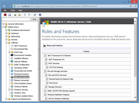 Document Windows Server Roles And Features
