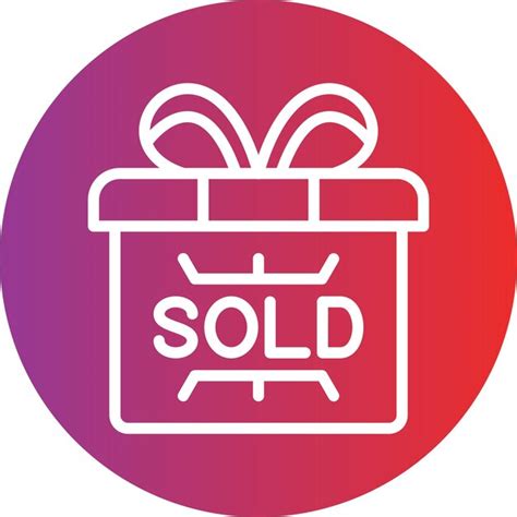 Premium Vector Sold Out Icon Style