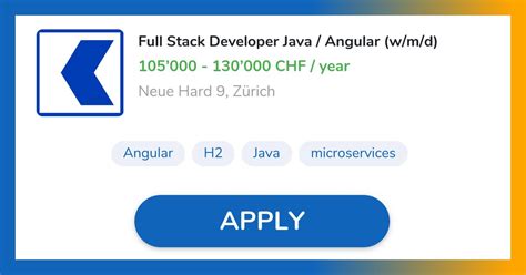 swissdevjobs on linkedin full stack developer java angular w m d