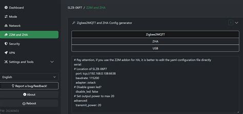New Zigbee Coordinator Adjust Configuration Zigbee Home Assistant