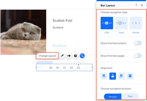 cms adding and setting up a pagination bar help center