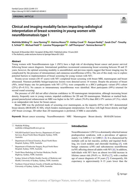 Clinical And Imaging Modality Factors Impacting Radiological
