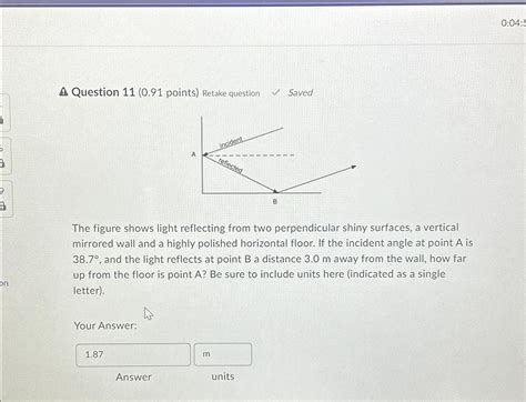 Solved 0045na Question 11 091 Points Retake