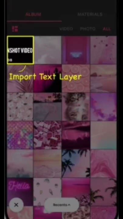 create a cinematic text intro inshot youtube