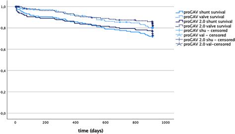 Kaplan Meier Curve Showing Shunt Revision Free Survival Progav 72 1