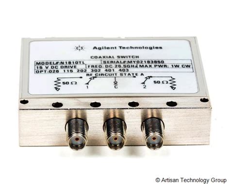 N TL Agilent Coaxial Switch ArtisanTG