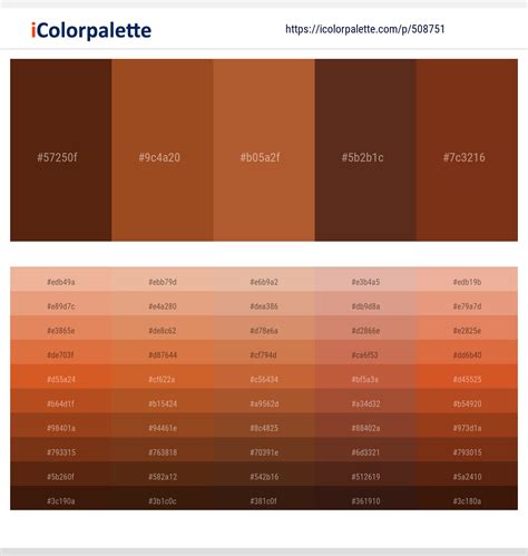 112 Peanut Color Palettes And Gradient Ideas Icolorpalette