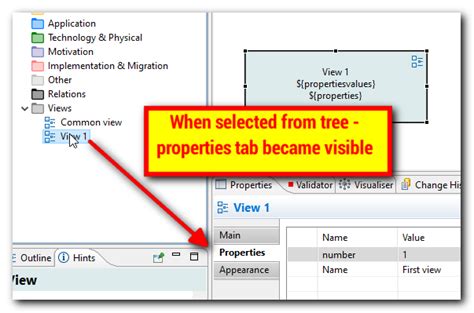 Ability To Use Archimate View Properties When Referenced In Other Views Issue