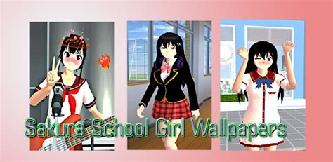 Sakura School Girl Wallpapers Android App