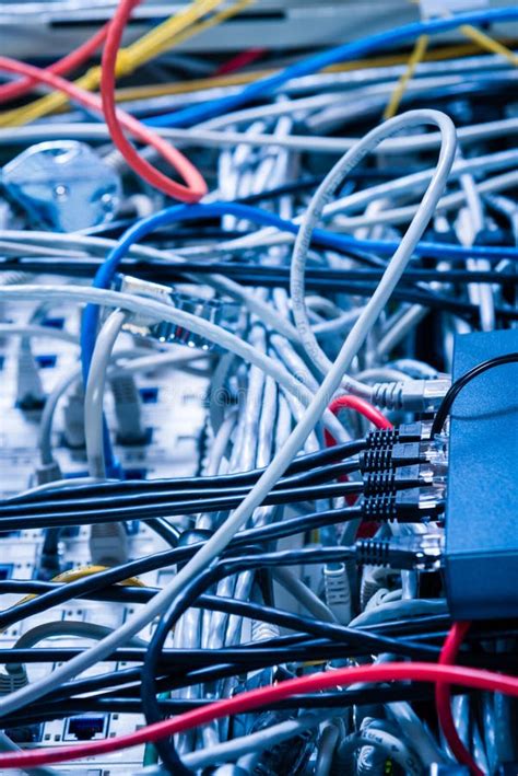 Server Room Stock Image Image Of Collocation Bandwidth