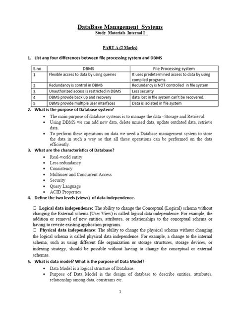 int i qb pdf databases relational model