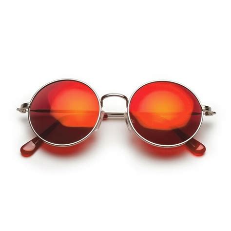 Premium Ai Image A Pair Of Sunglasses With Orange Lenses And Red Lenses